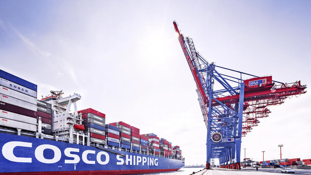COSCO Shipping inicia construção do seu segundo navio porta-contêineres ...