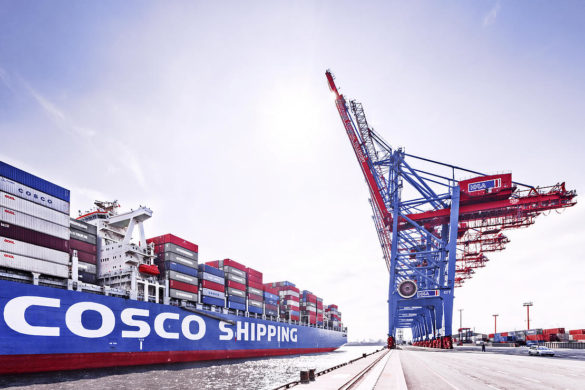COSCO Shipping inicia construção do seu segundo navio porta-contêineres ...